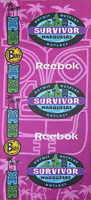 NEW Survivor: Marquesas Soliantu Buff (Off Card) – Vintage Survivor Store