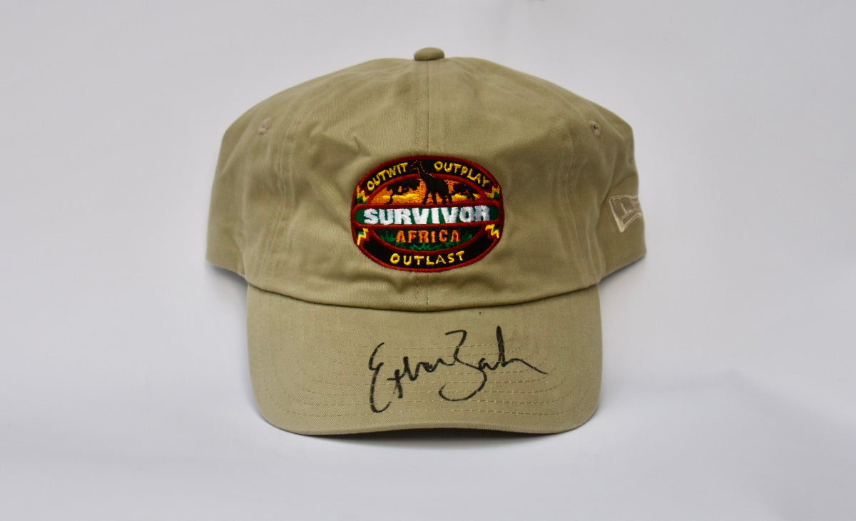Survivor: Africa Tan Autographed Hat – Vintage Survivor Store